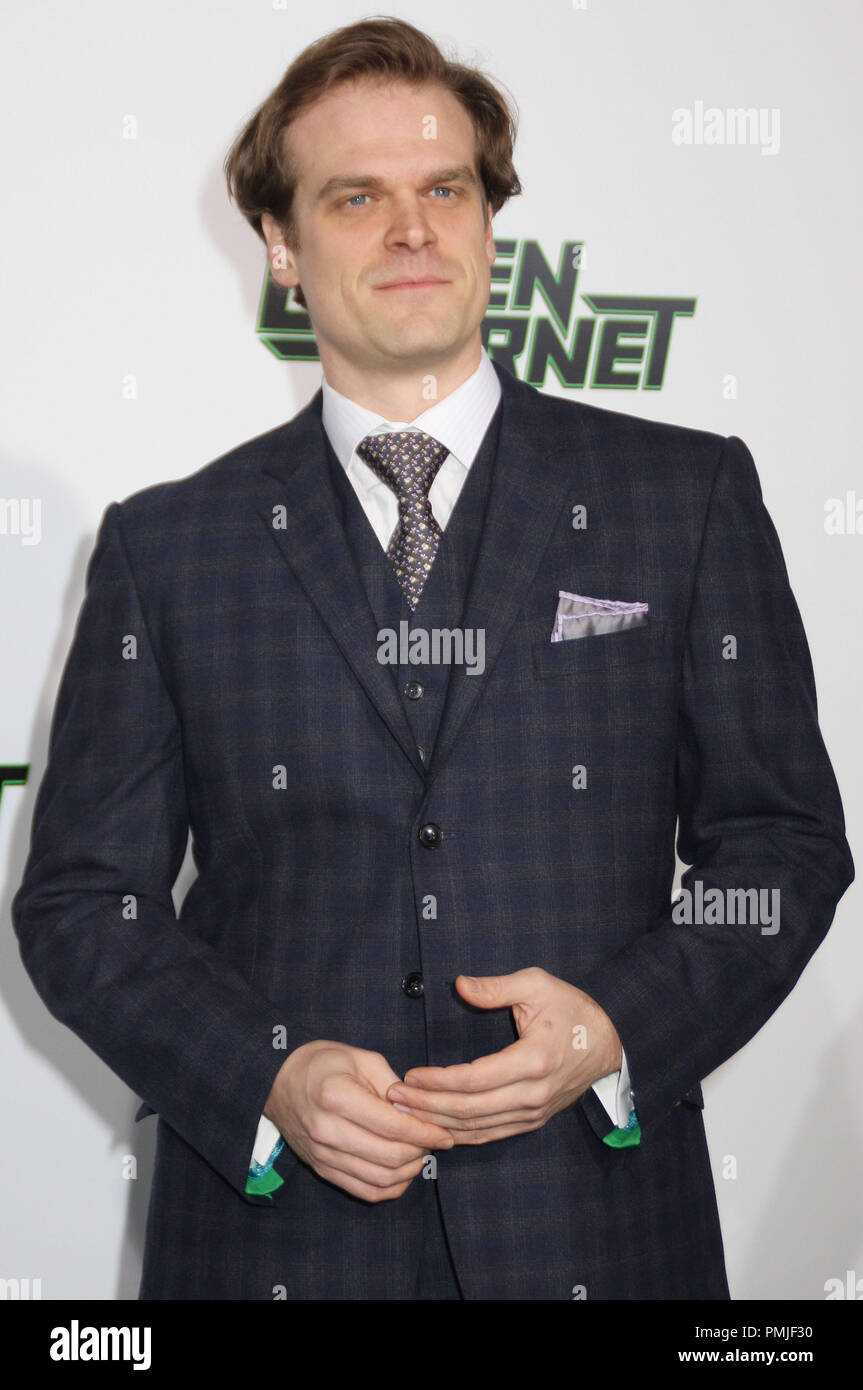 David Harbour at the Los Angeles Premiere of THE GREEN HORNET held at ...