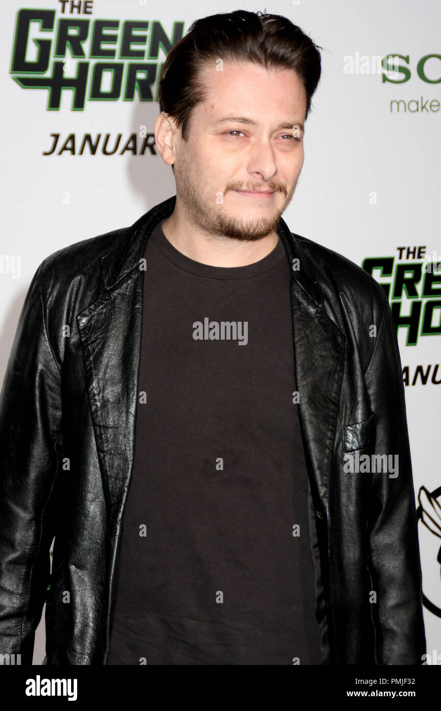 Edward Furlong at the Los Angeles Premiere of THE GREEN HORNET held at ...