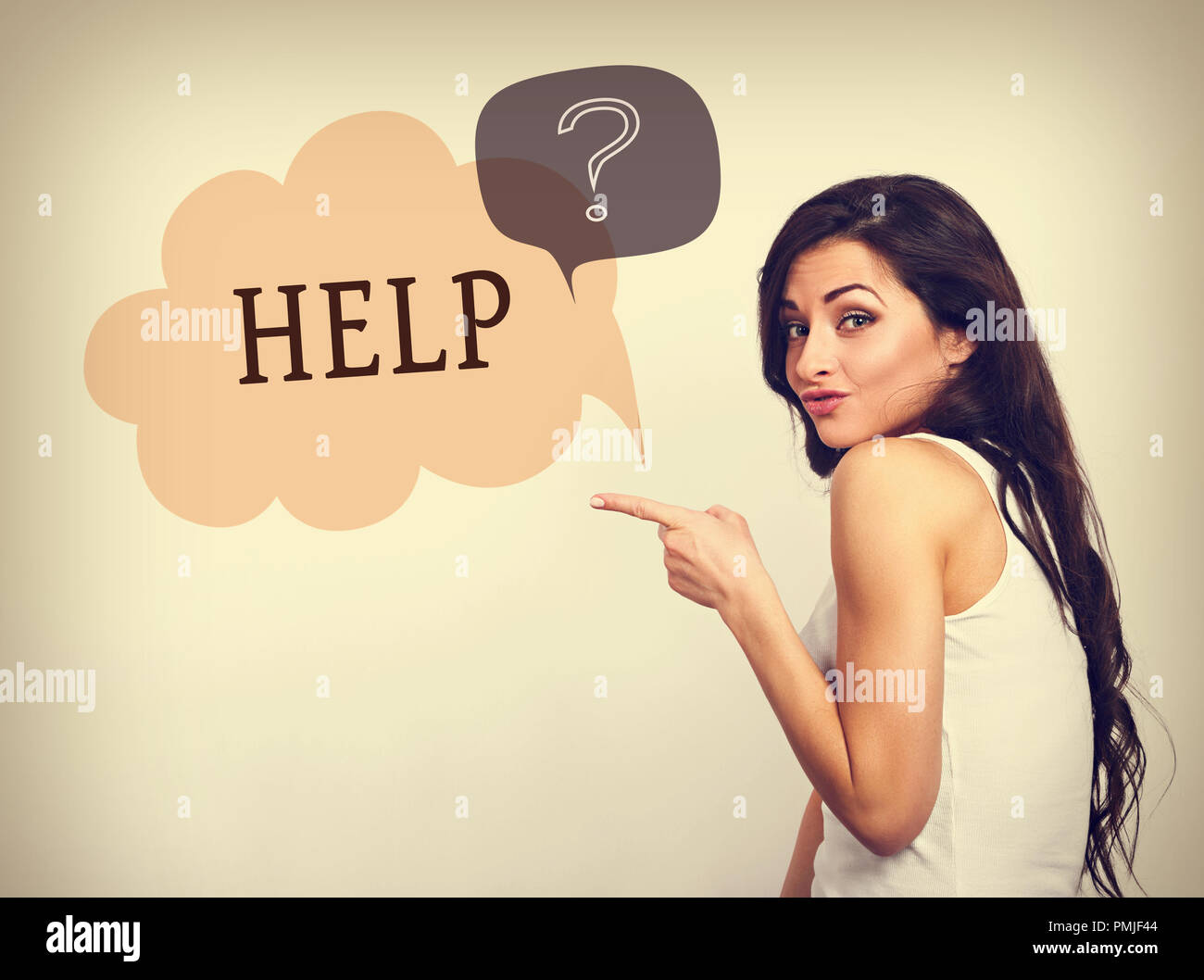 Vintage exclamation mark illustration hi-res stock photography and ...