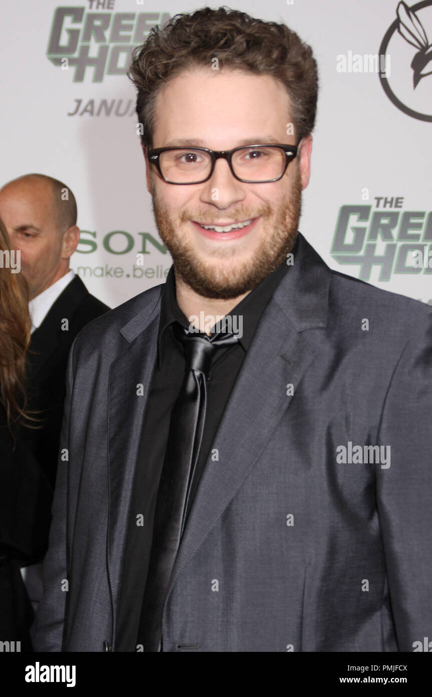Seth Rogen at the Los Angeles Premiere of THE GREEN HORNET held at the ...