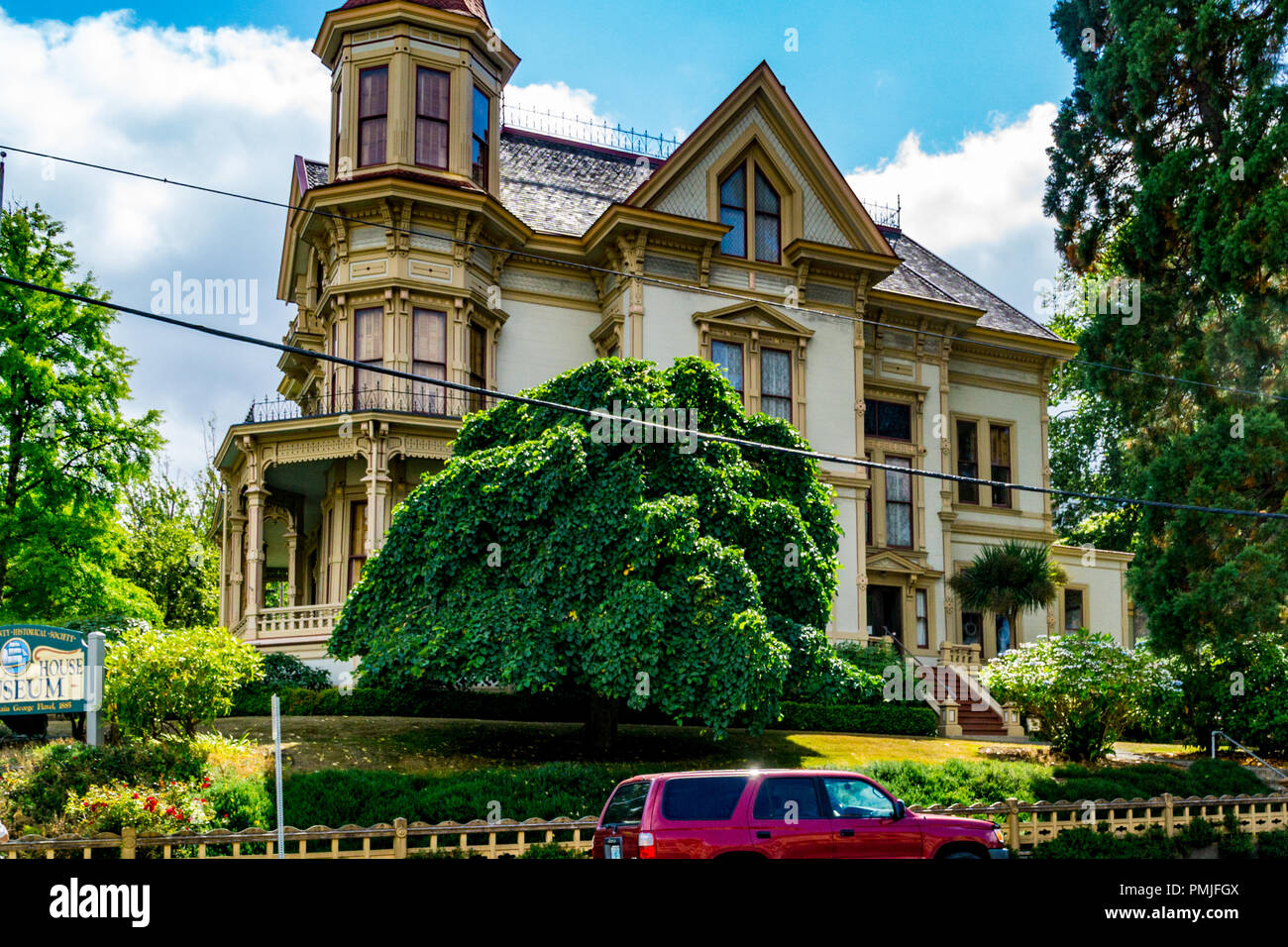 Captain George Flavel House Museum High Resolution Stock Photography ...
