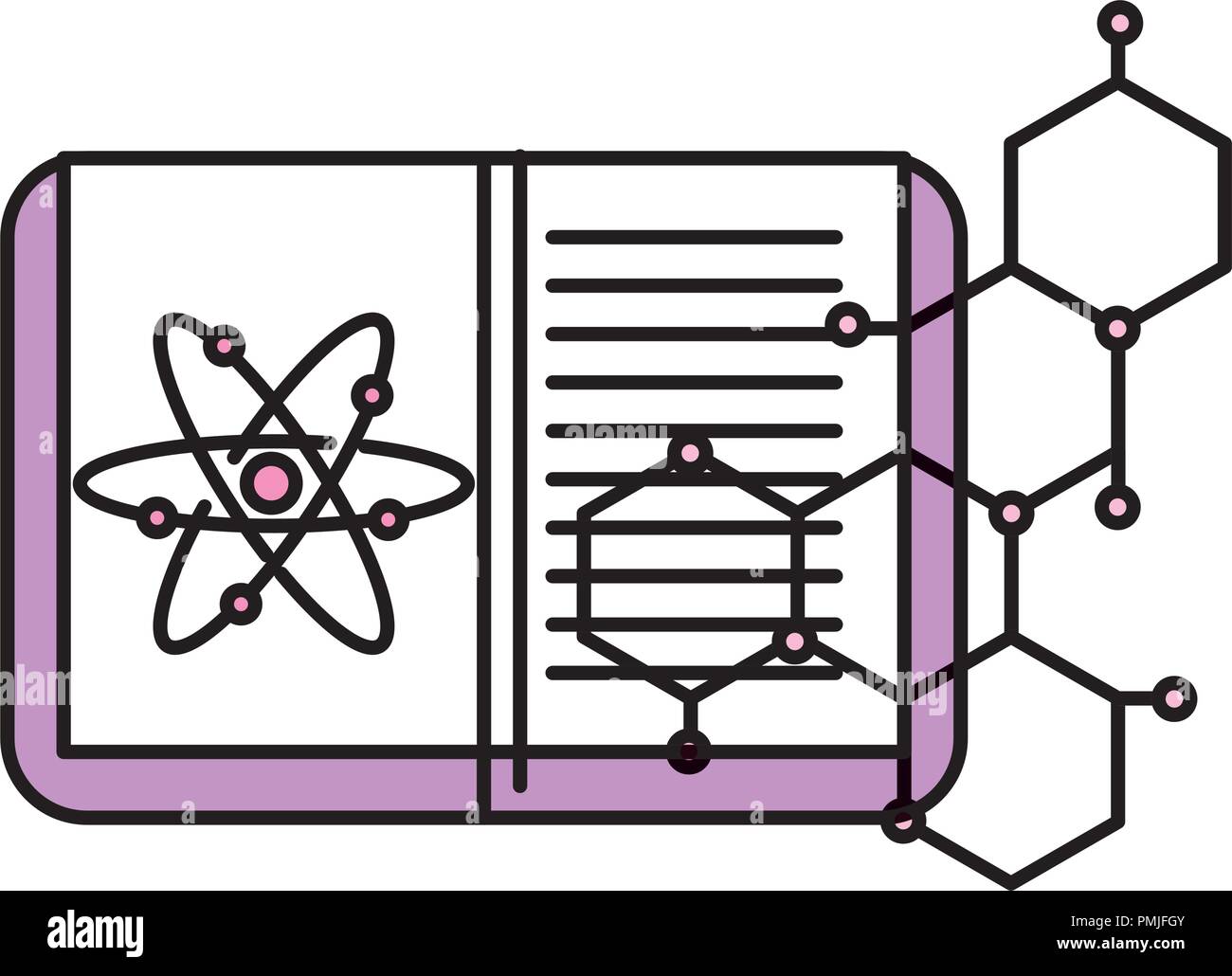 biology science study book atom molecule Stock Vector Image & Art - Alamy