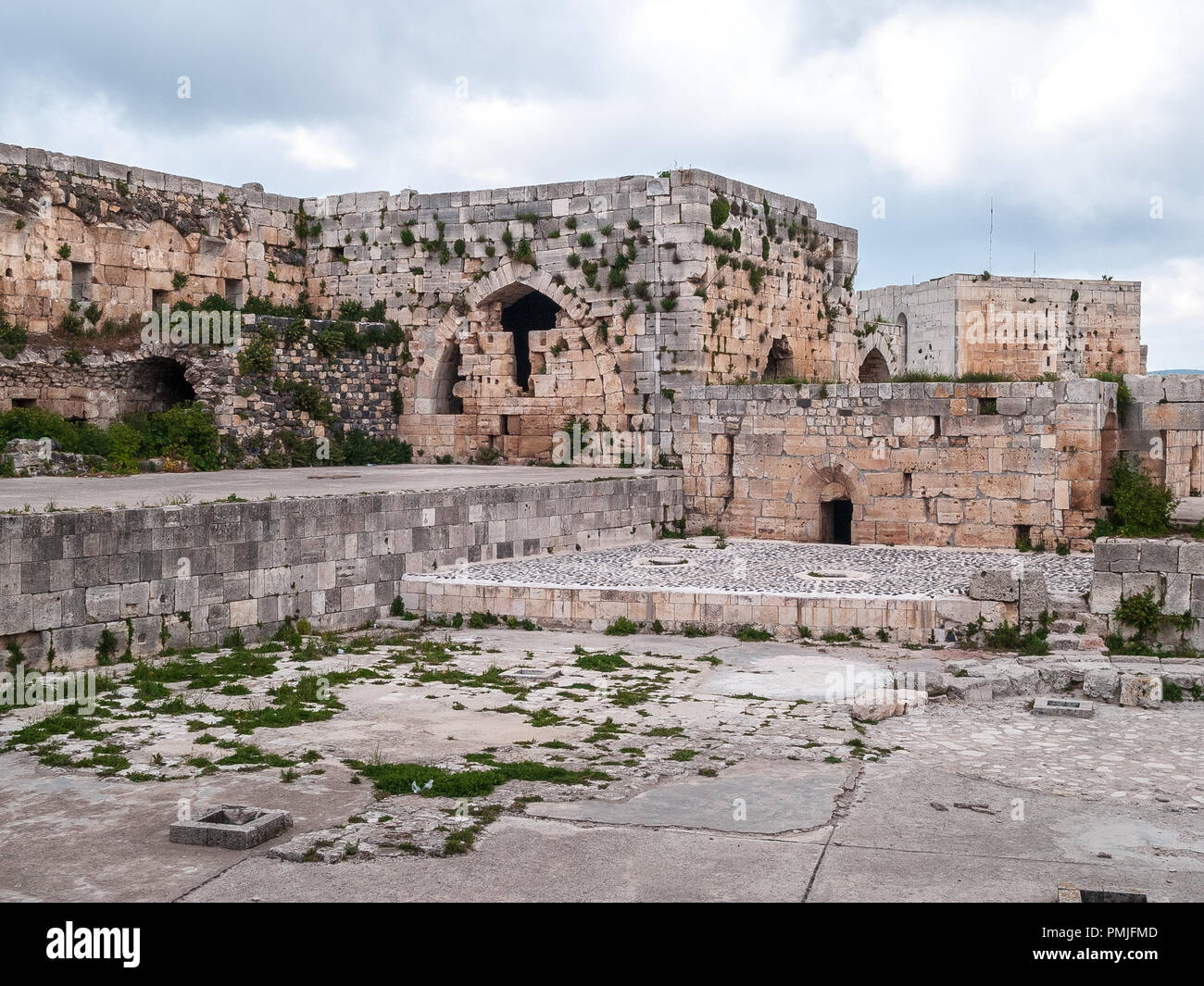 Krak des Chevaliers, formerly Crac de l'Ospital is a Crusader castle in ...