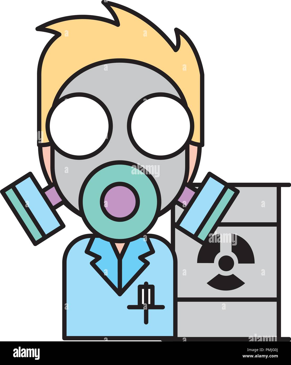 Asian mask pollution Stock Vector Images - Alamy