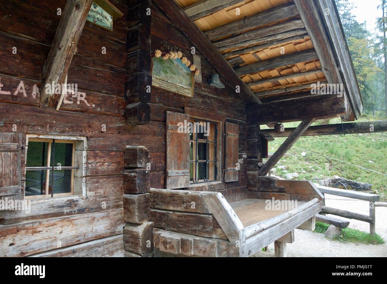 old house in alpen Stock Photo - Alamy