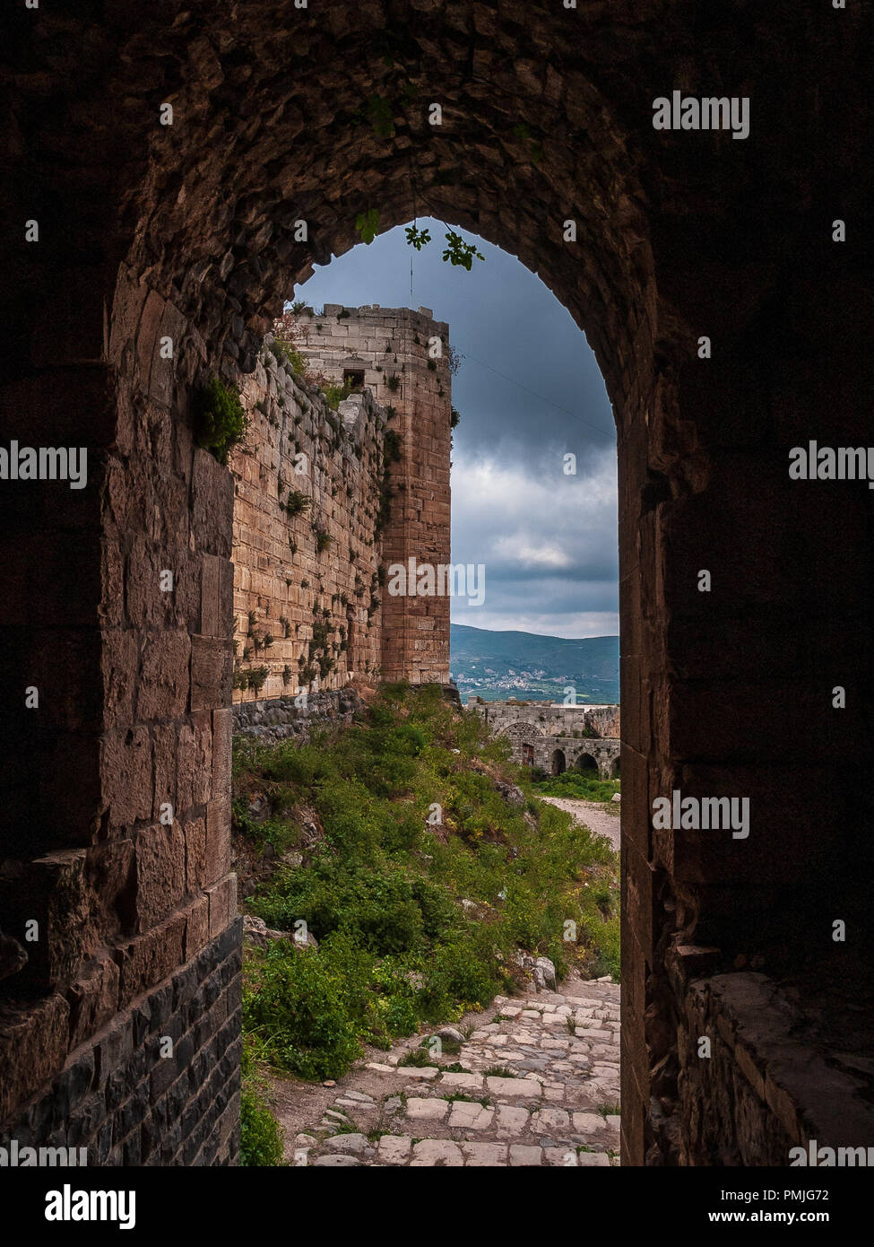 Krak des Chevaliers, formerly Crac de l'Ospital is a Crusader castle in ...