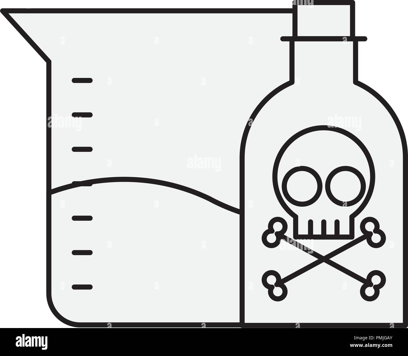 poison bottle test tube sample science Stock Vector Image & Art - Alamy