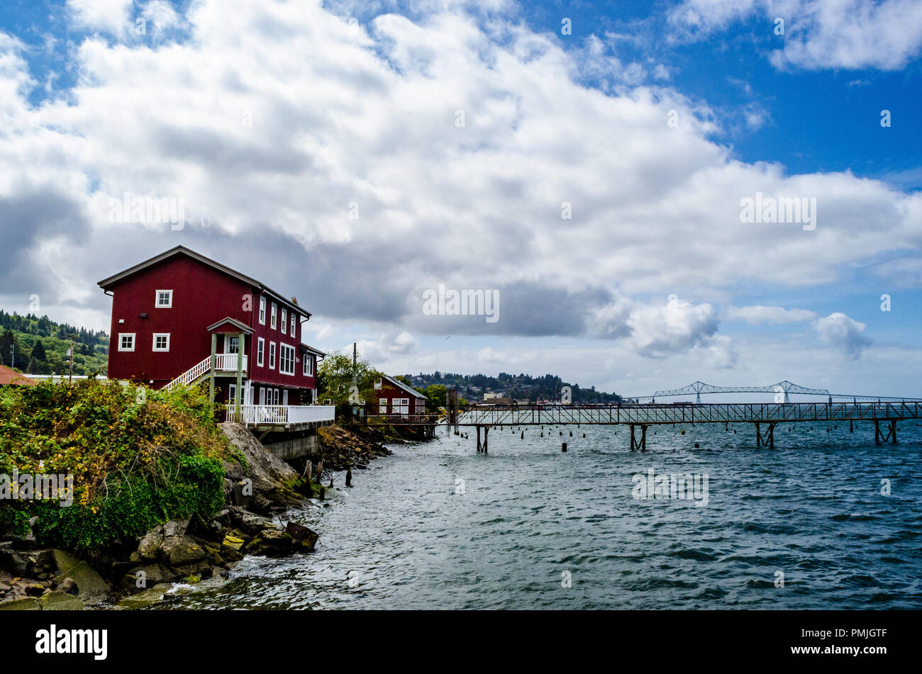 Astoria Oregon USA Stock Photo - Alamy