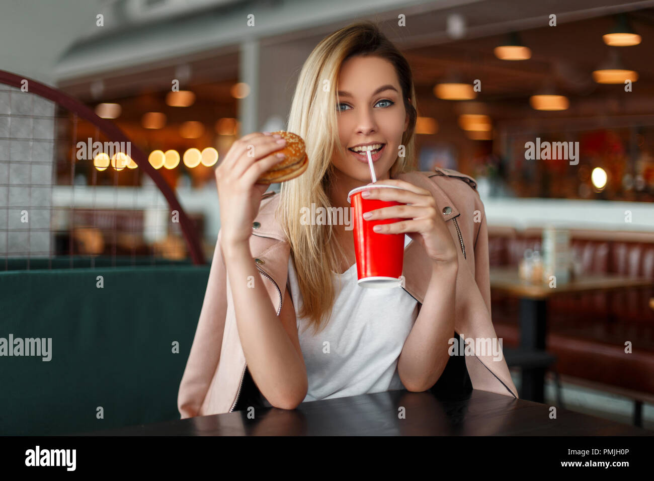 Hamburger model hi-res stock photography and images - Alamy