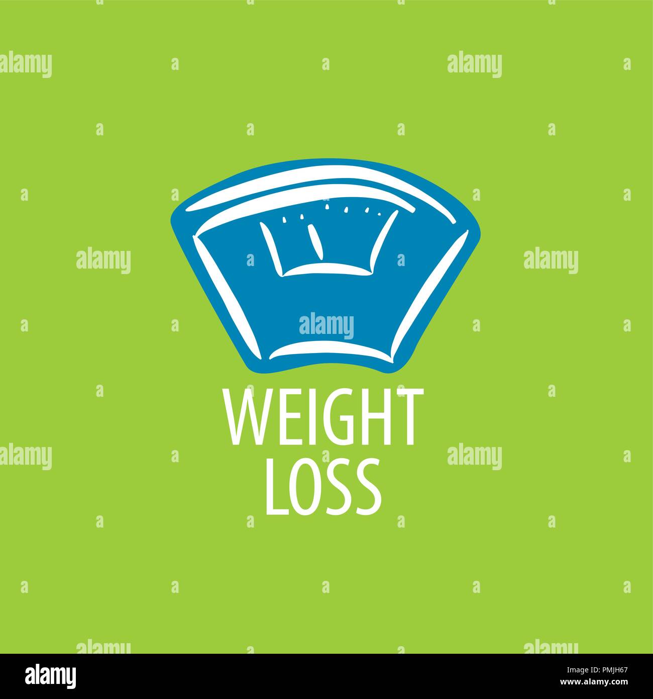 weight loss logo Stock Vector Image & Art - Alamy