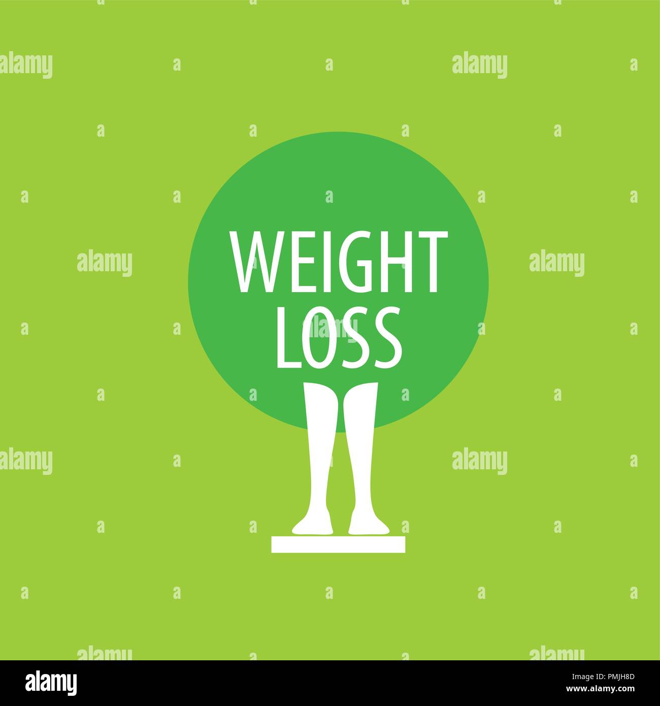 weight loss logo Stock Vector Image & Art - Alamy