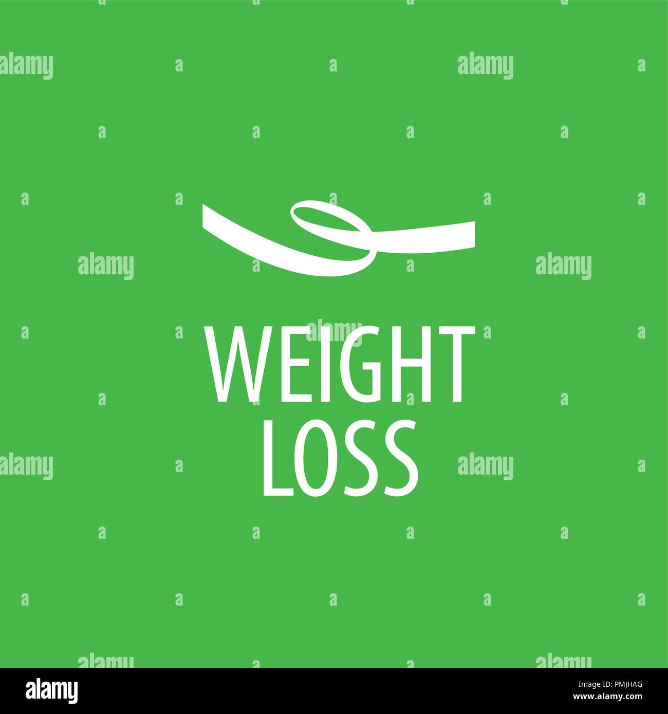 weight loss logo Stock Vector Image & Art - Alamy