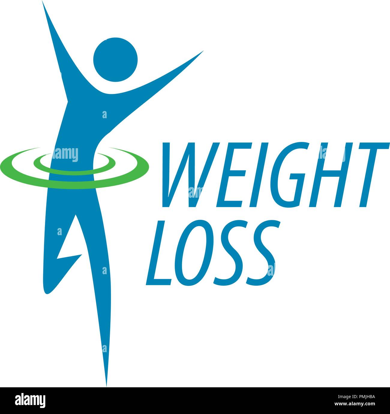 weight loss logo Stock Vector Image & Art - Alamy
