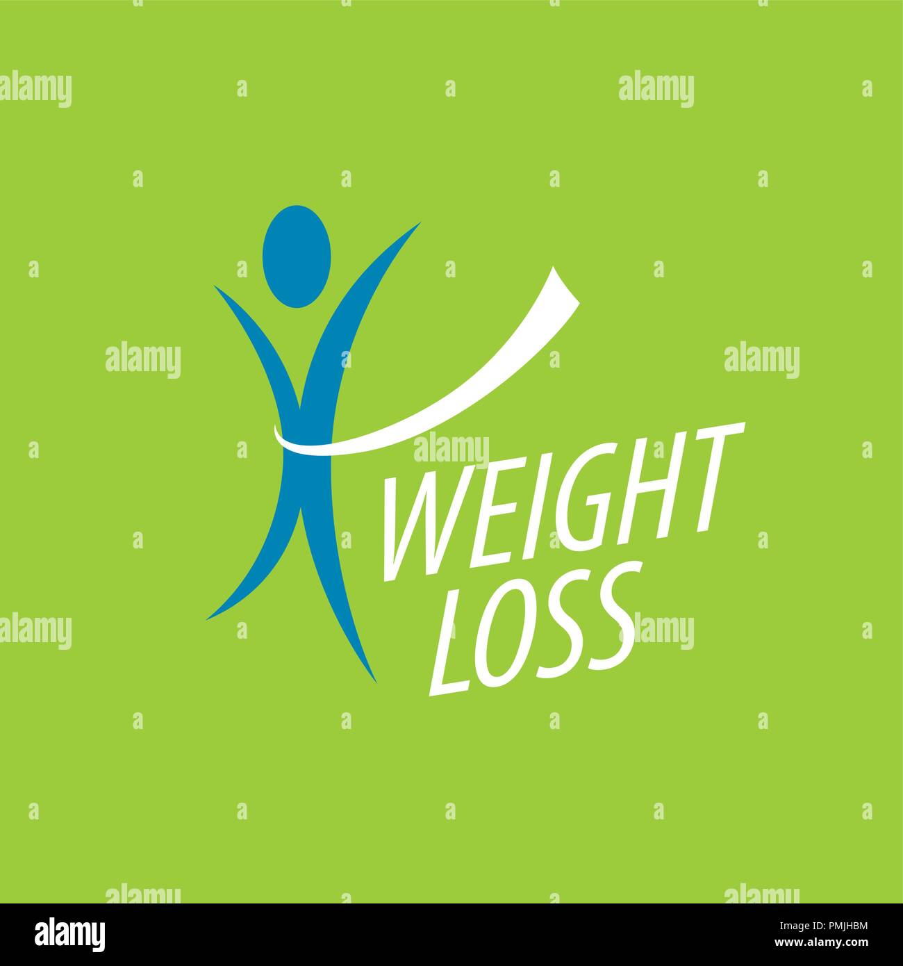 weight loss logo Stock Vector Image & Art - Alamy