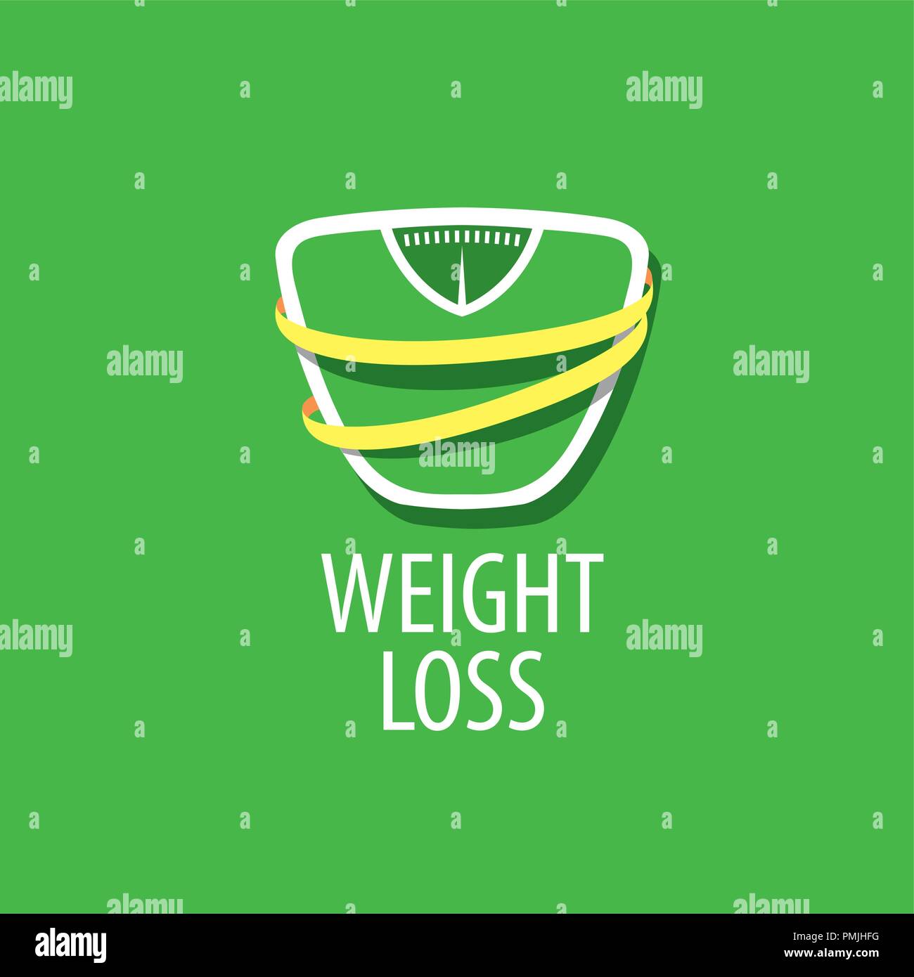 weight loss logo Stock Vector Image & Art - Alamy
