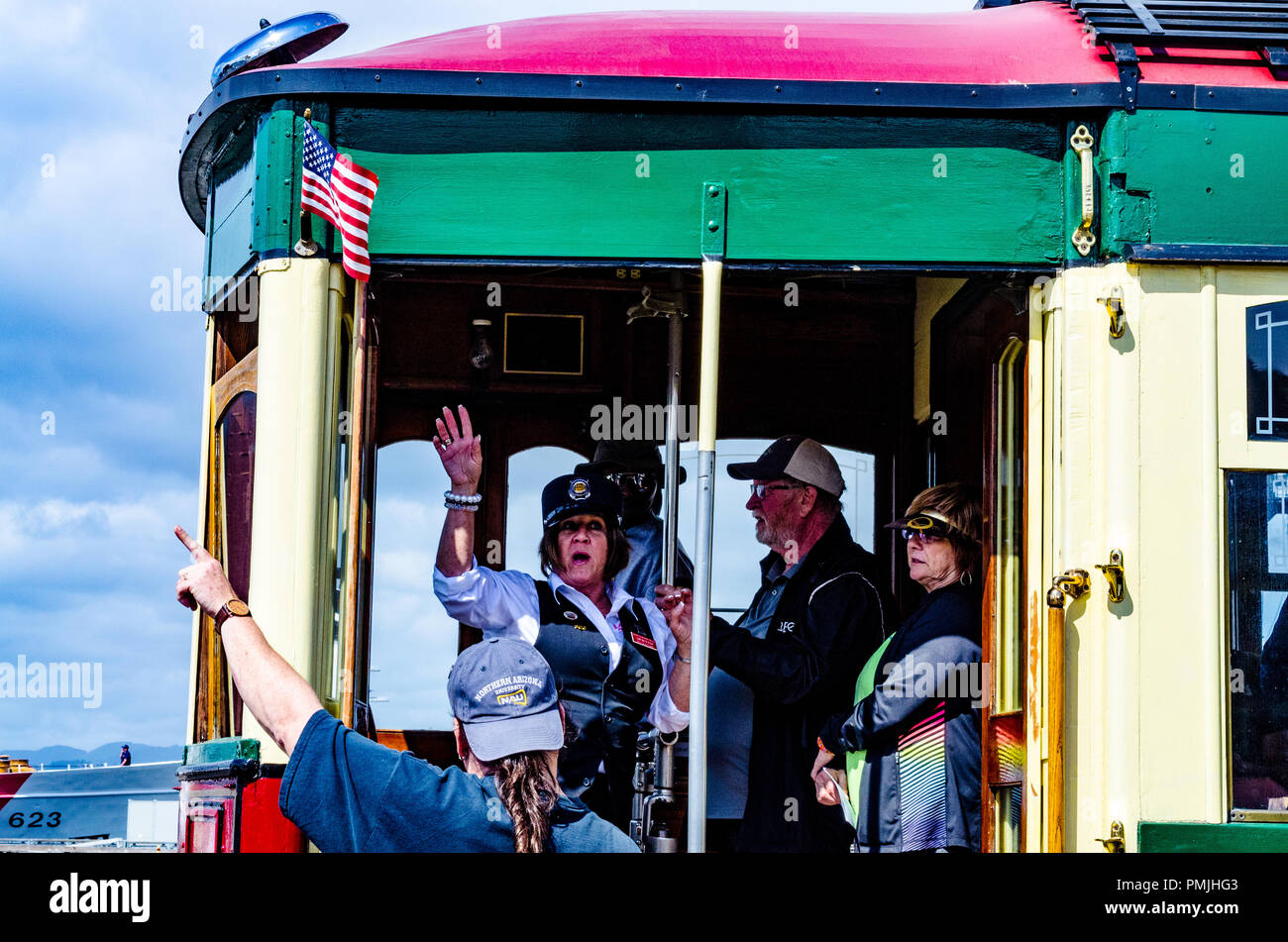 Astoria oregon trolley hi-res stock photography and images - Alamy