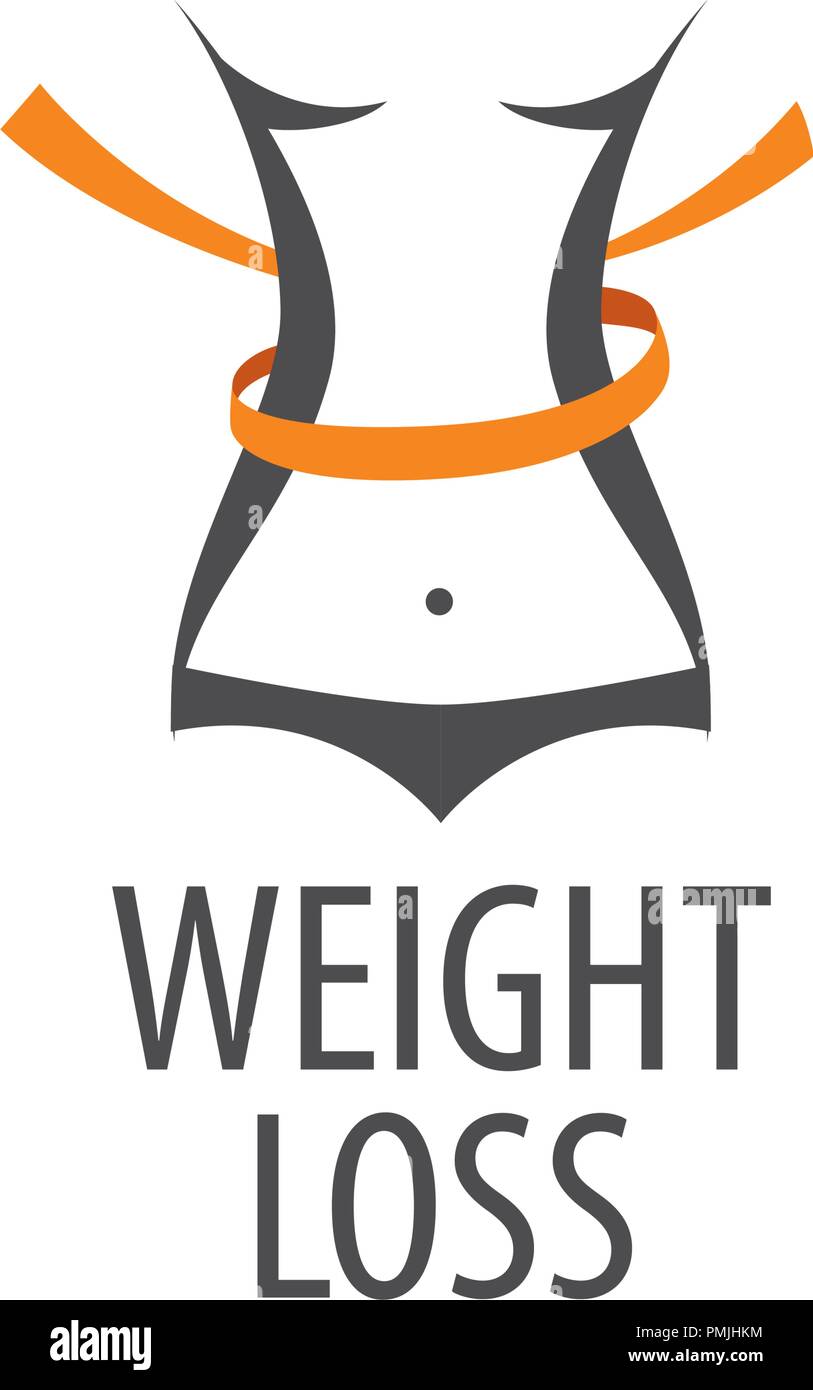 weight loss logo Stock Vector Image & Art - Alamy