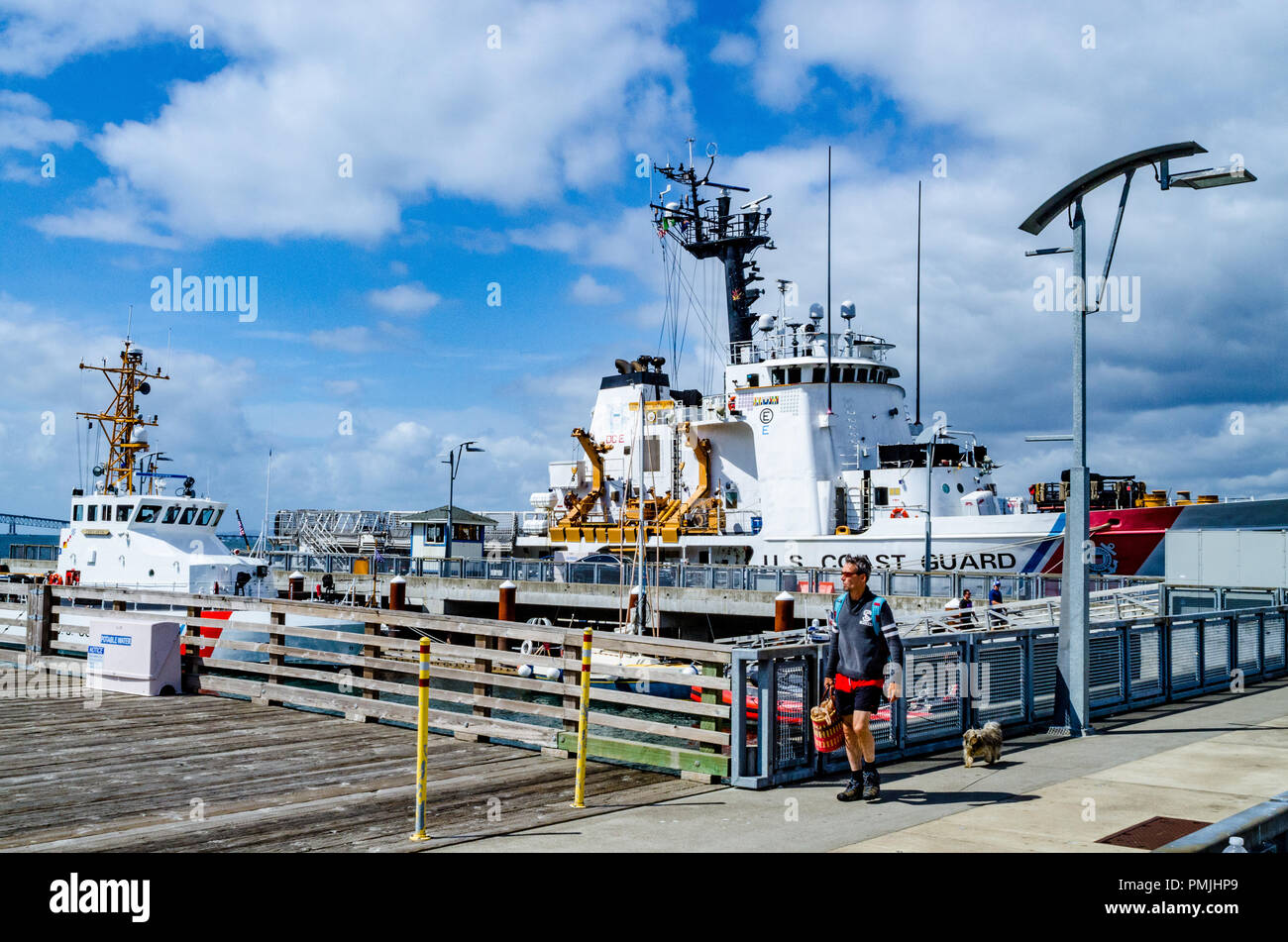 US Coast Guard ships at Columbia River Maritime museum Astoria Oregon ...