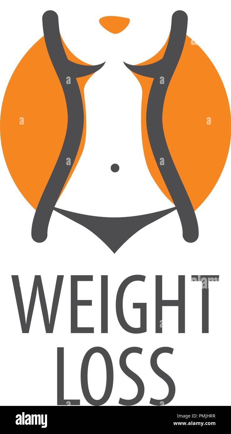 weight loss logo Stock Vector Image & Art - Alamy