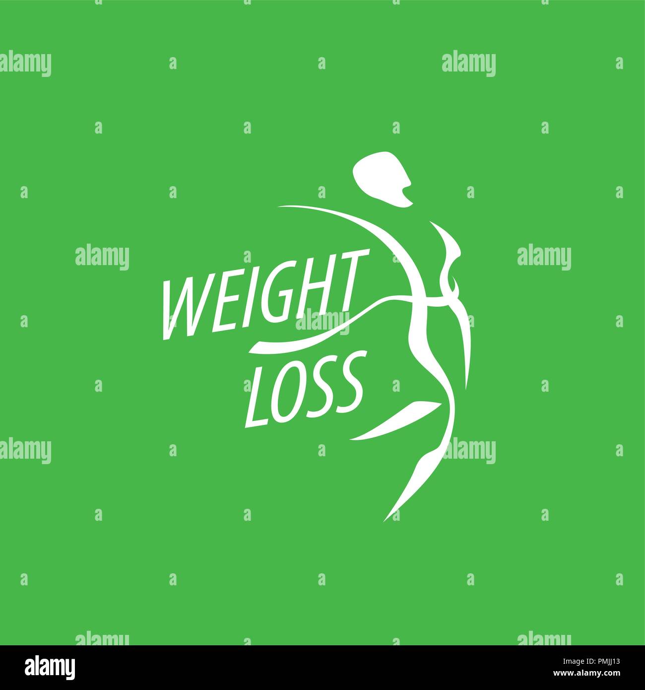 weight loss logo Stock Vector Image & Art - Alamy