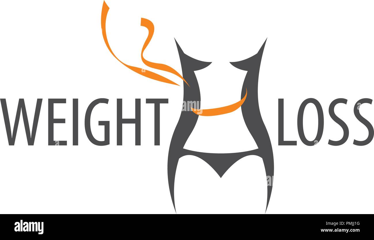 weight loss logo Stock Vector Image & Art - Alamy