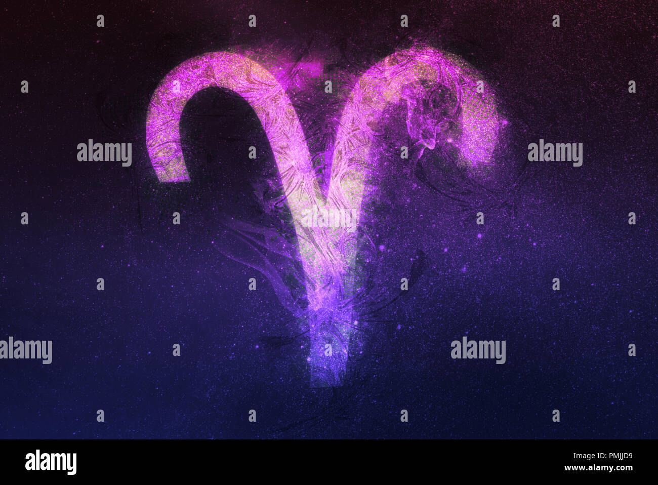Aries zodiac sign hi-res stock photography and images - Alamy