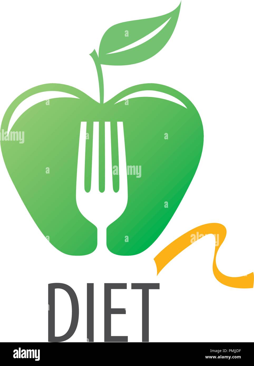 vector logo for diet Stock Vector Image & Art - Alamy