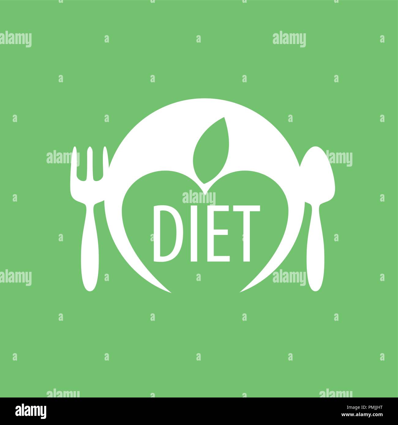 vector logo for diet Stock Vector Image & Art - Alamy