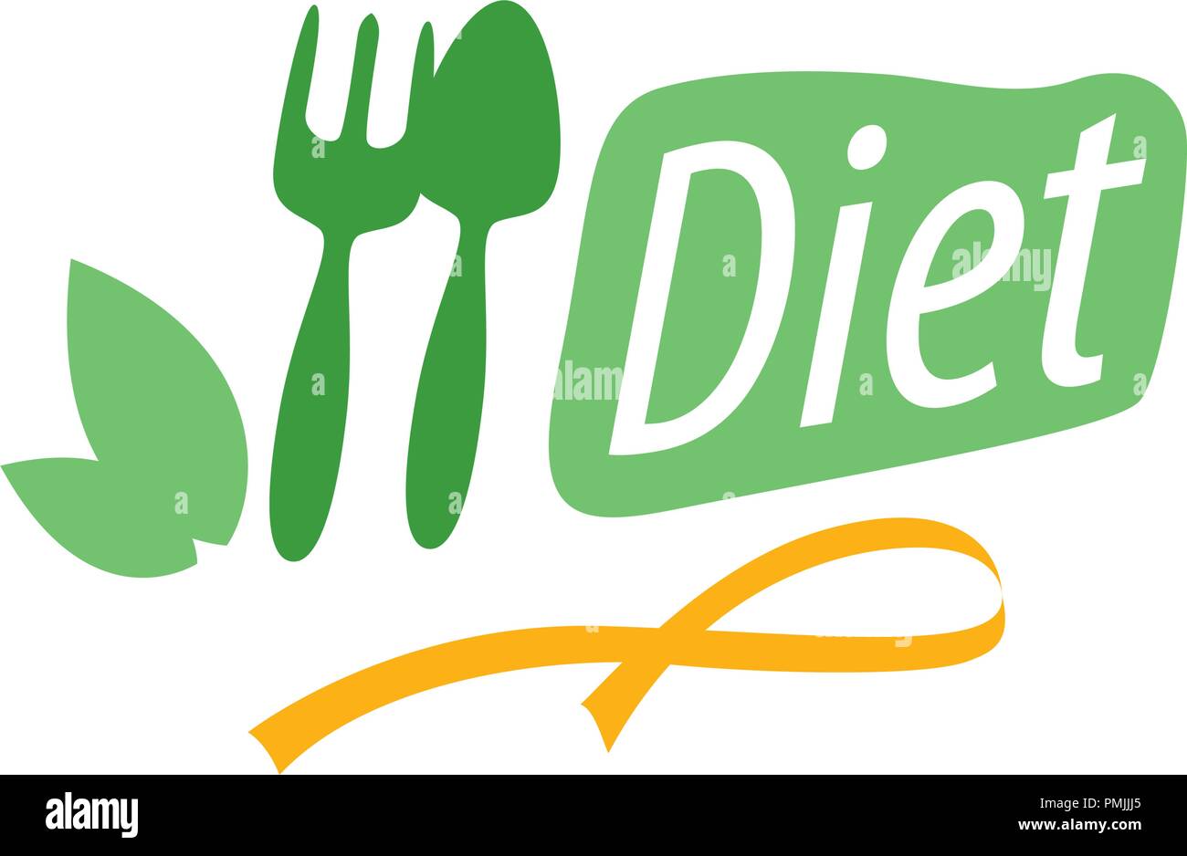 vector logo for diet Stock Vector Image & Art - Alamy