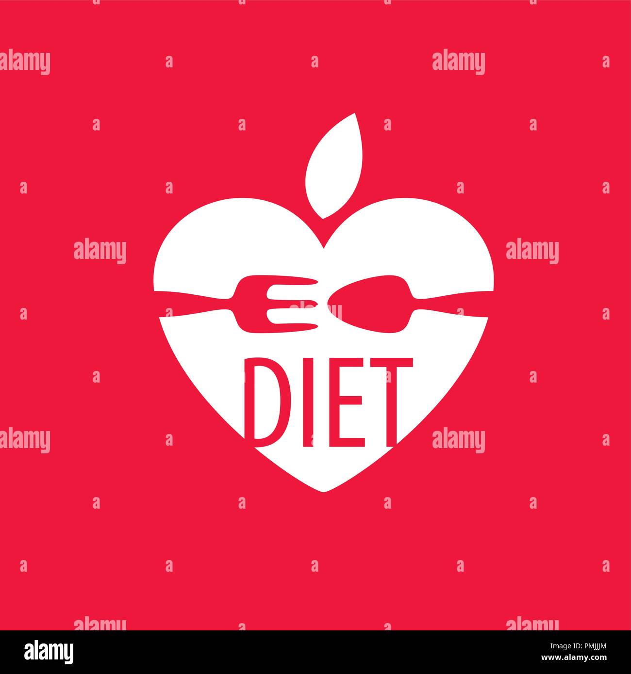 vector logo for diet Stock Vector Image & Art - Alamy
