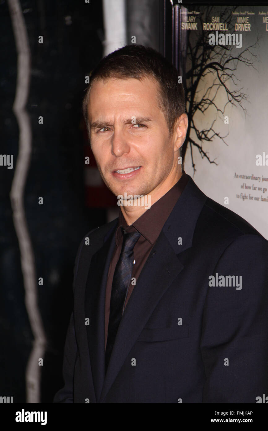 Sam Rockwell 10/05/2010, "Conviction" premiere @Samuel Goldwyn Theater ...