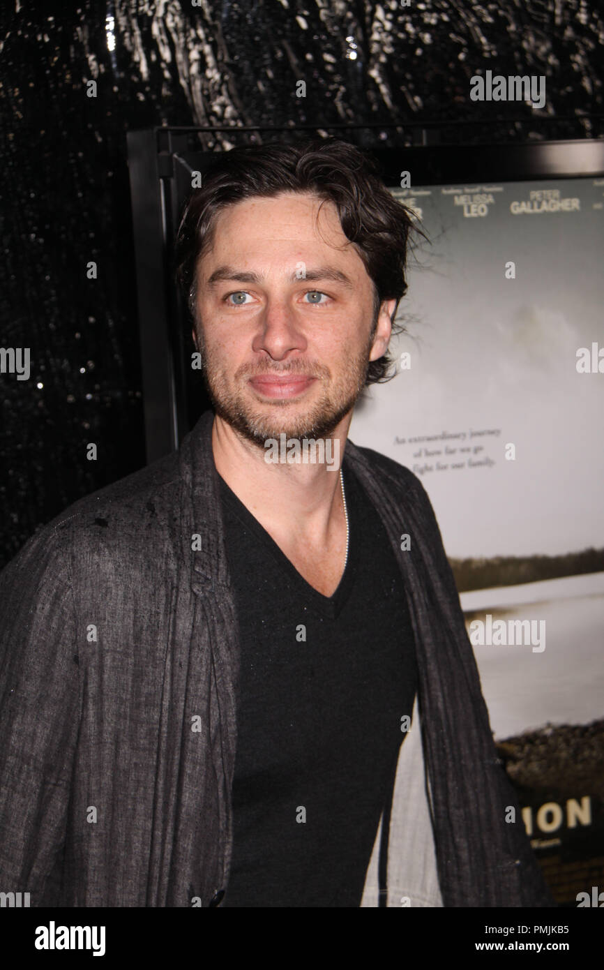 Zack Braff, 10/05/2010, "Conviction" premiere @Samuel Goldwyn Theater ...