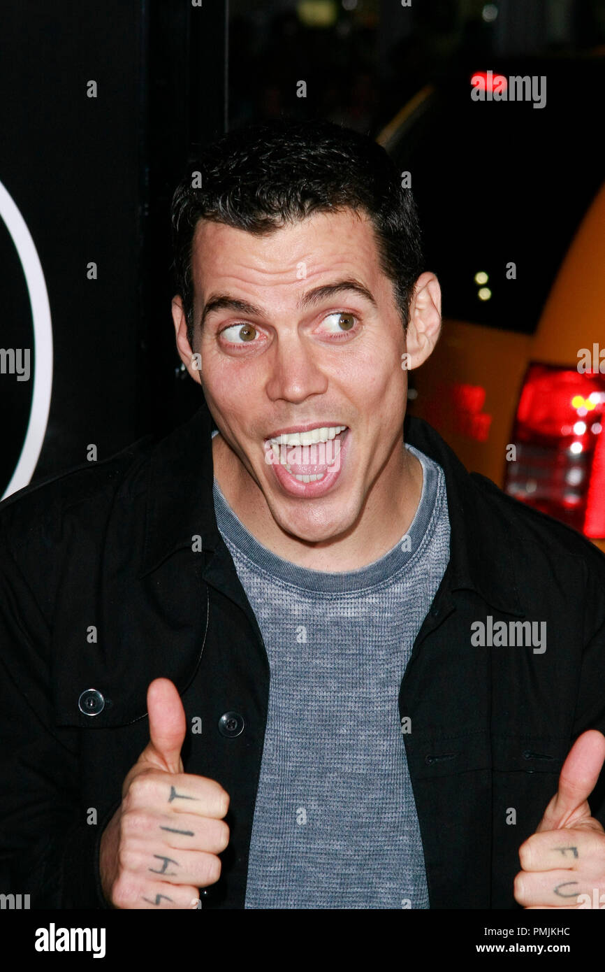 Steve O at the Premiere of Paramount Picture's "Jackass 3D". Arrivals ...