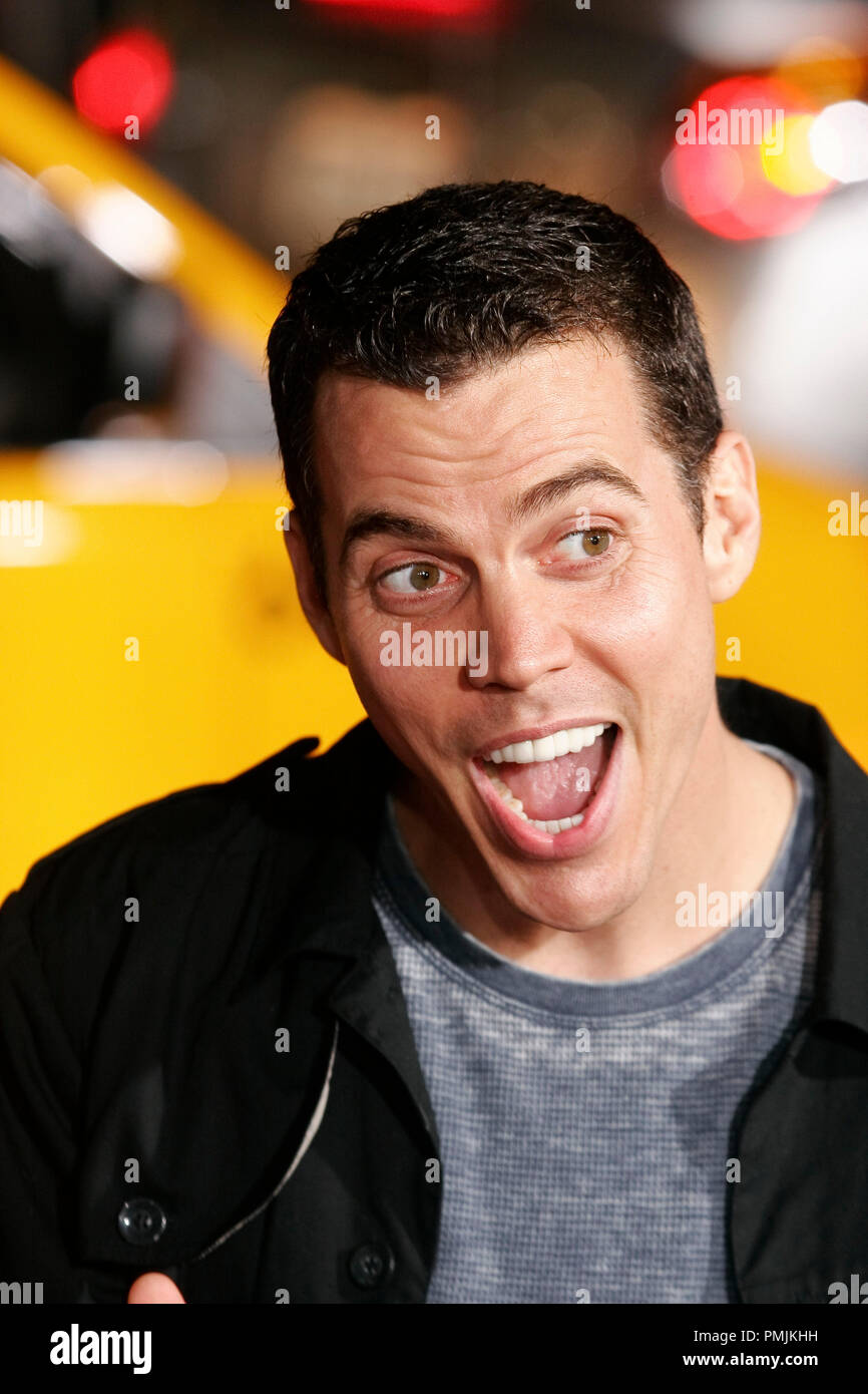 Steve O at the Premiere of Paramount Picture's "Jackass 3D". Arrivals ...