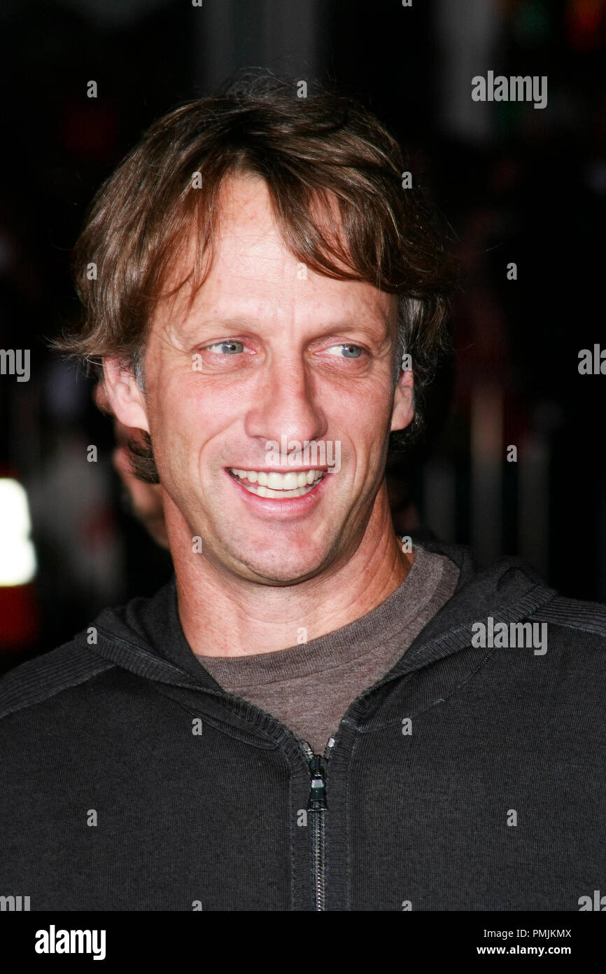 Tony Hawk at the Premiere of Paramount Picture's "Jackass 3D". Arrivals ...