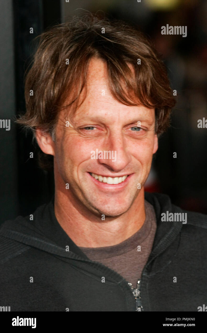 Tony Hawk at the Premiere of Paramount Picture's "Jackass 3D". Arrivals ...