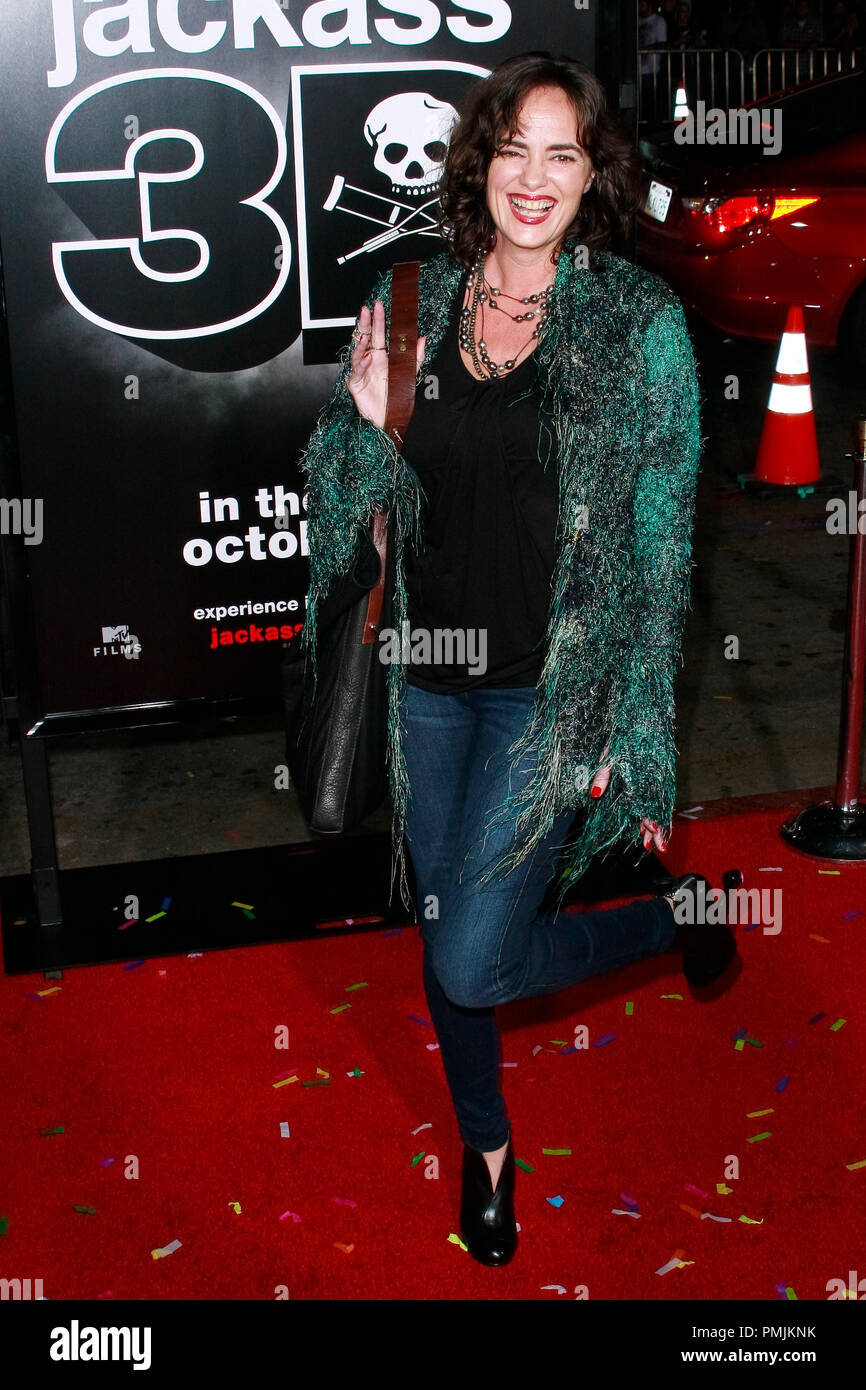 Michelle Johnson at the Premiere of Paramount Picture's "Jackass 3D ...