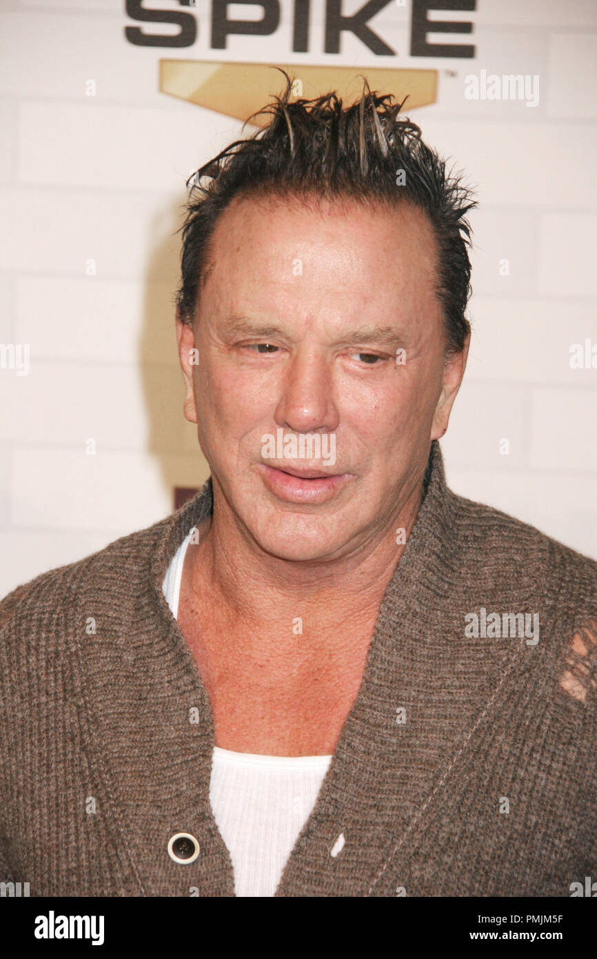 Mickey Rourke 10/16/10 Spike TV "Scream 2010" Awards Photo by Ima ...