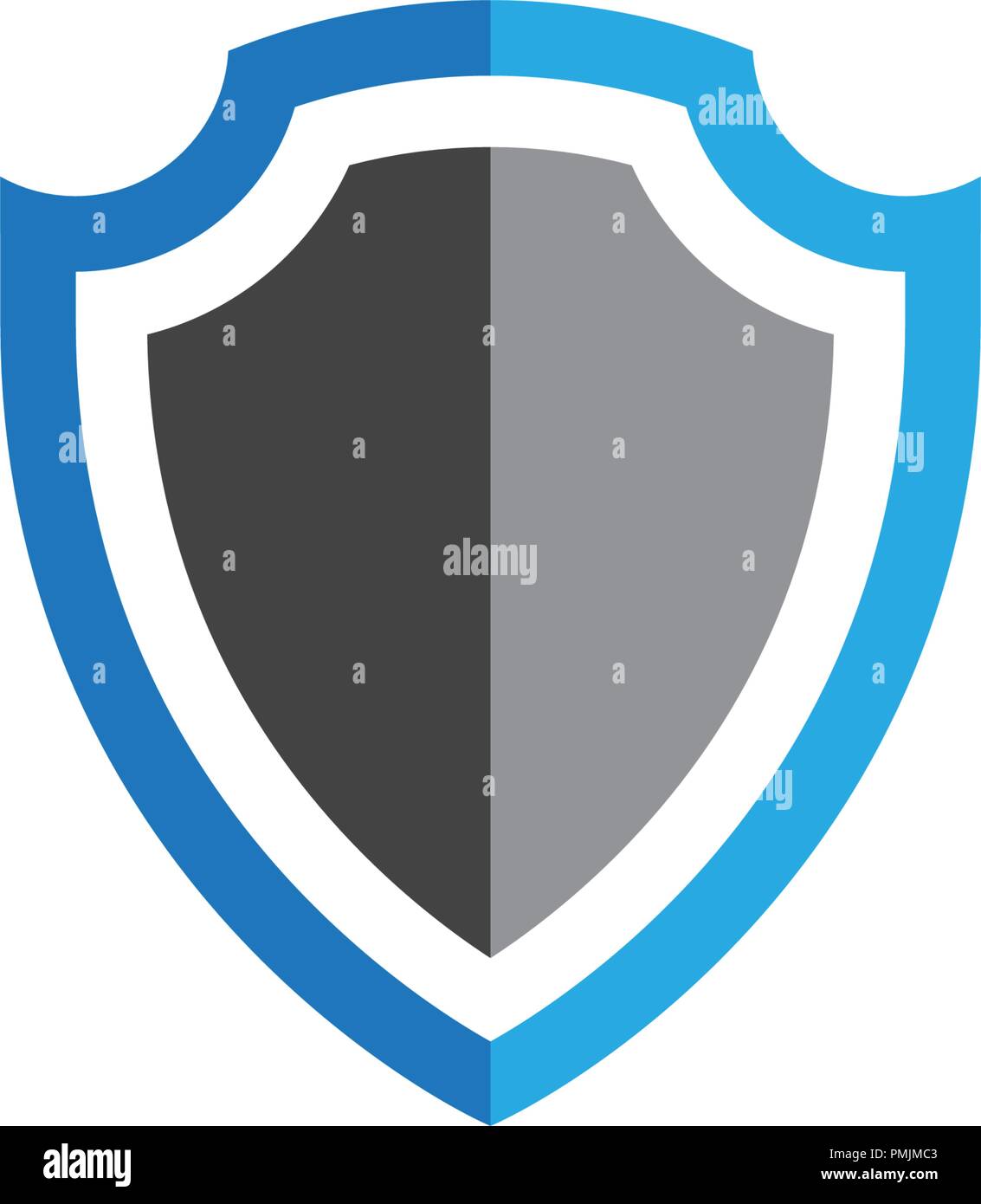 Shield symbol logo template vector illustration design Stock Vector ...