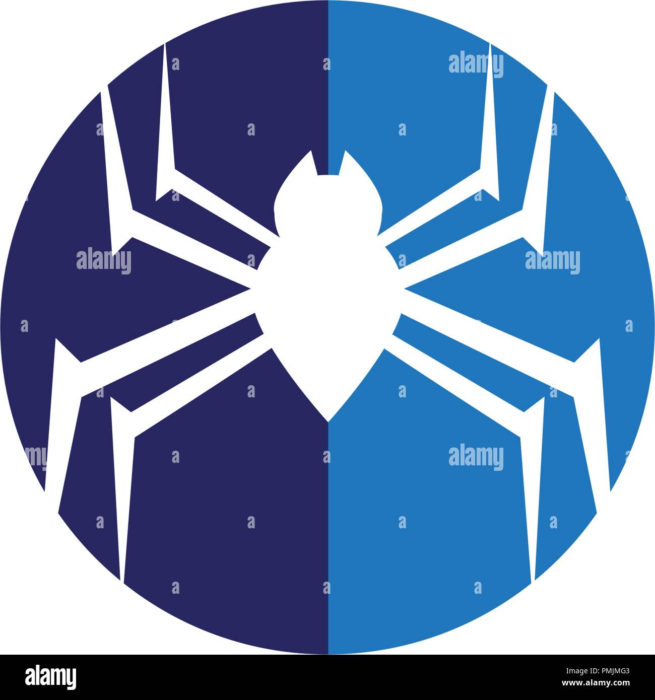 Spider Logo design vector illustration design template Stock Vector ...