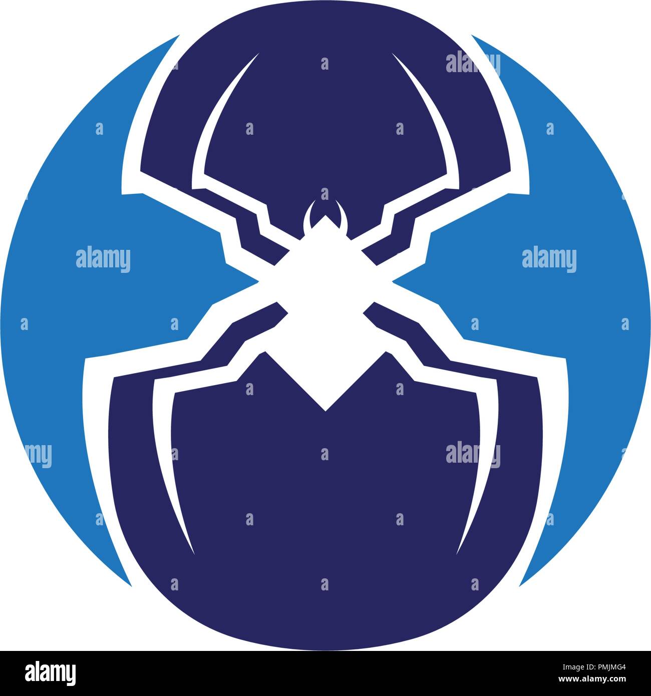 Spider Logo design vector illustration design template Stock Vector ...