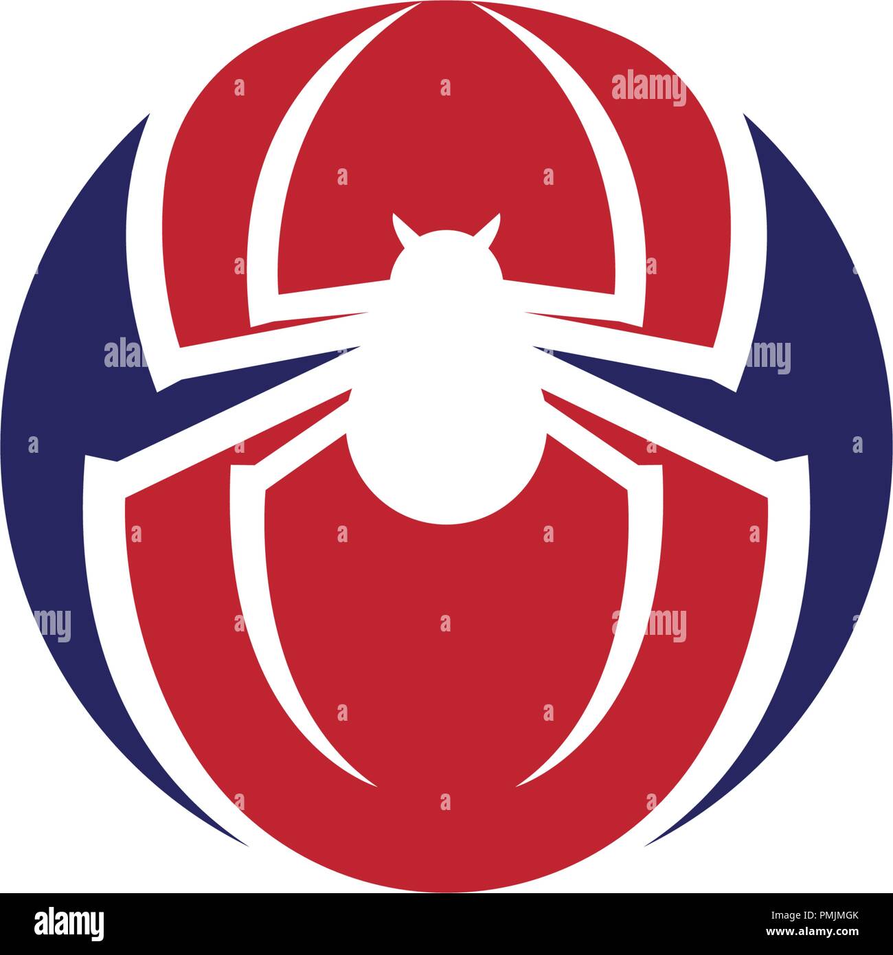 Spider Logo design vector illustration design template Stock Vector ...