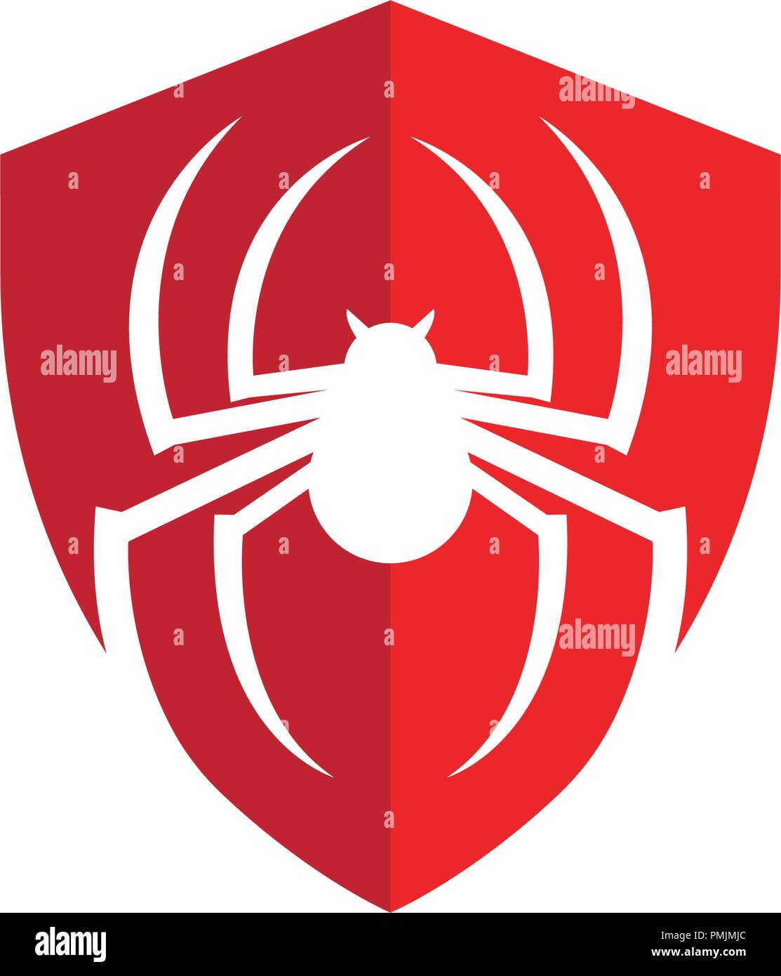 Spider Logo design vector illustration design template Stock Vector ...