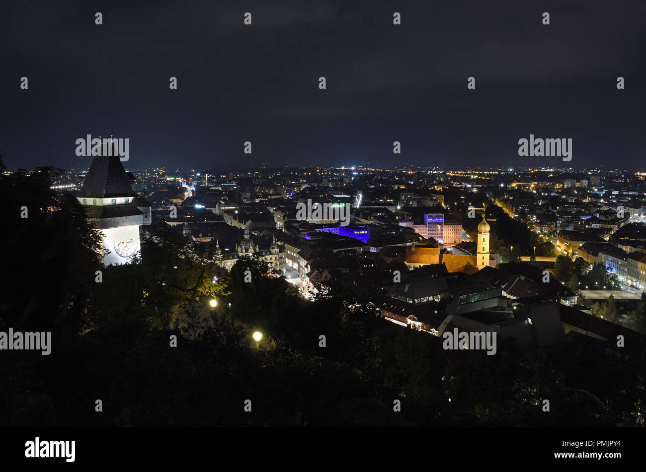 Graz view hi-res stock photography and images - Alamy