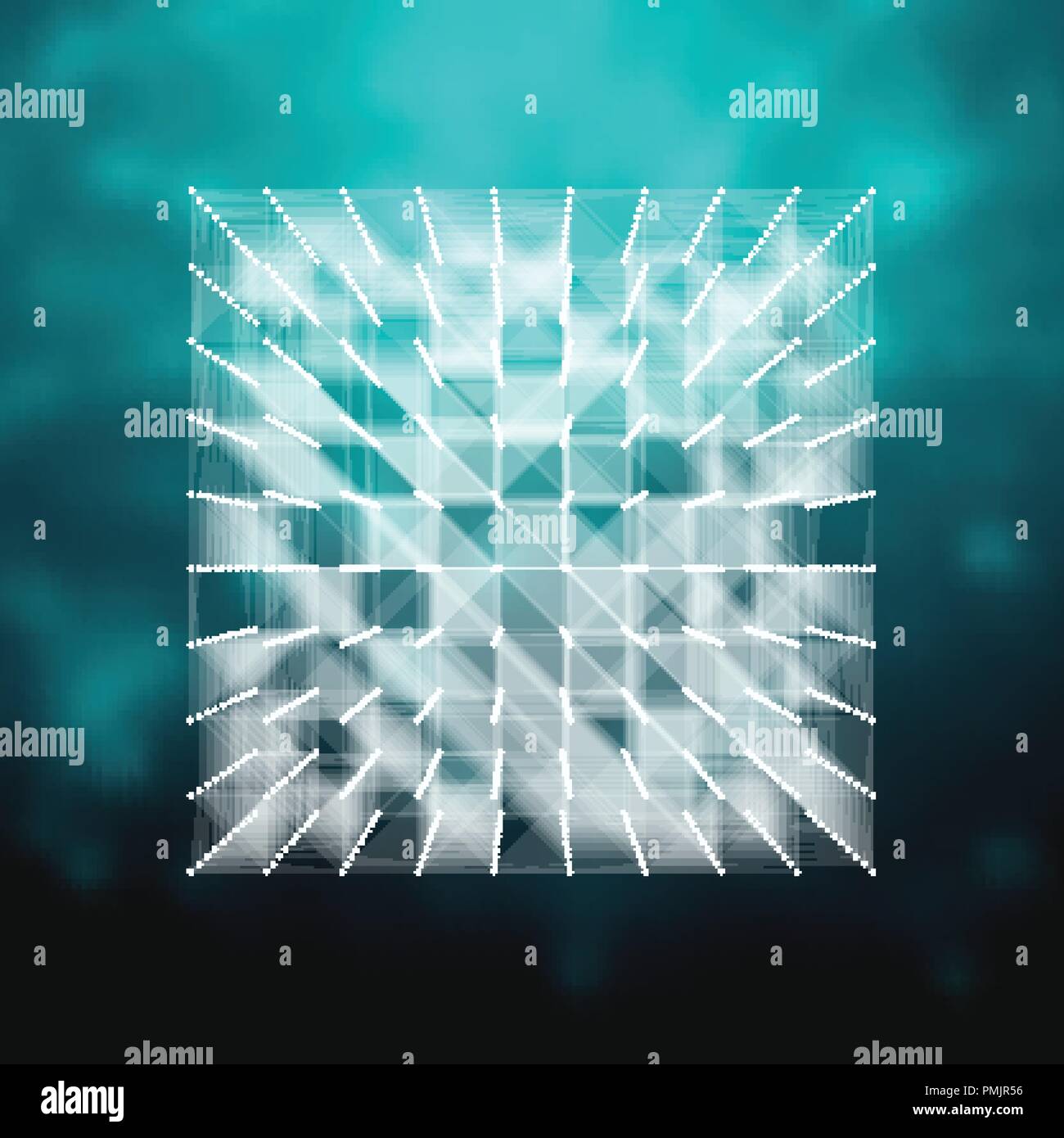 Cube net Stock Vector Images - Alamy