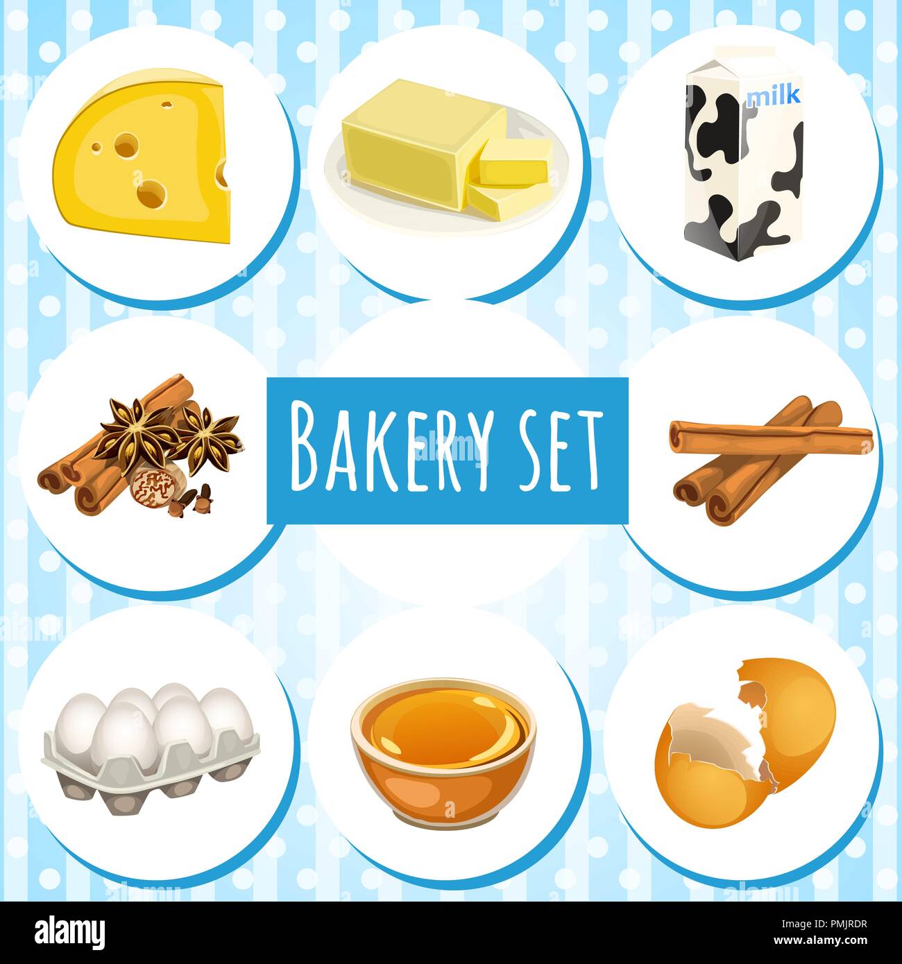 Set of attribute of healthy eating fitness menu. Set of logos with ...