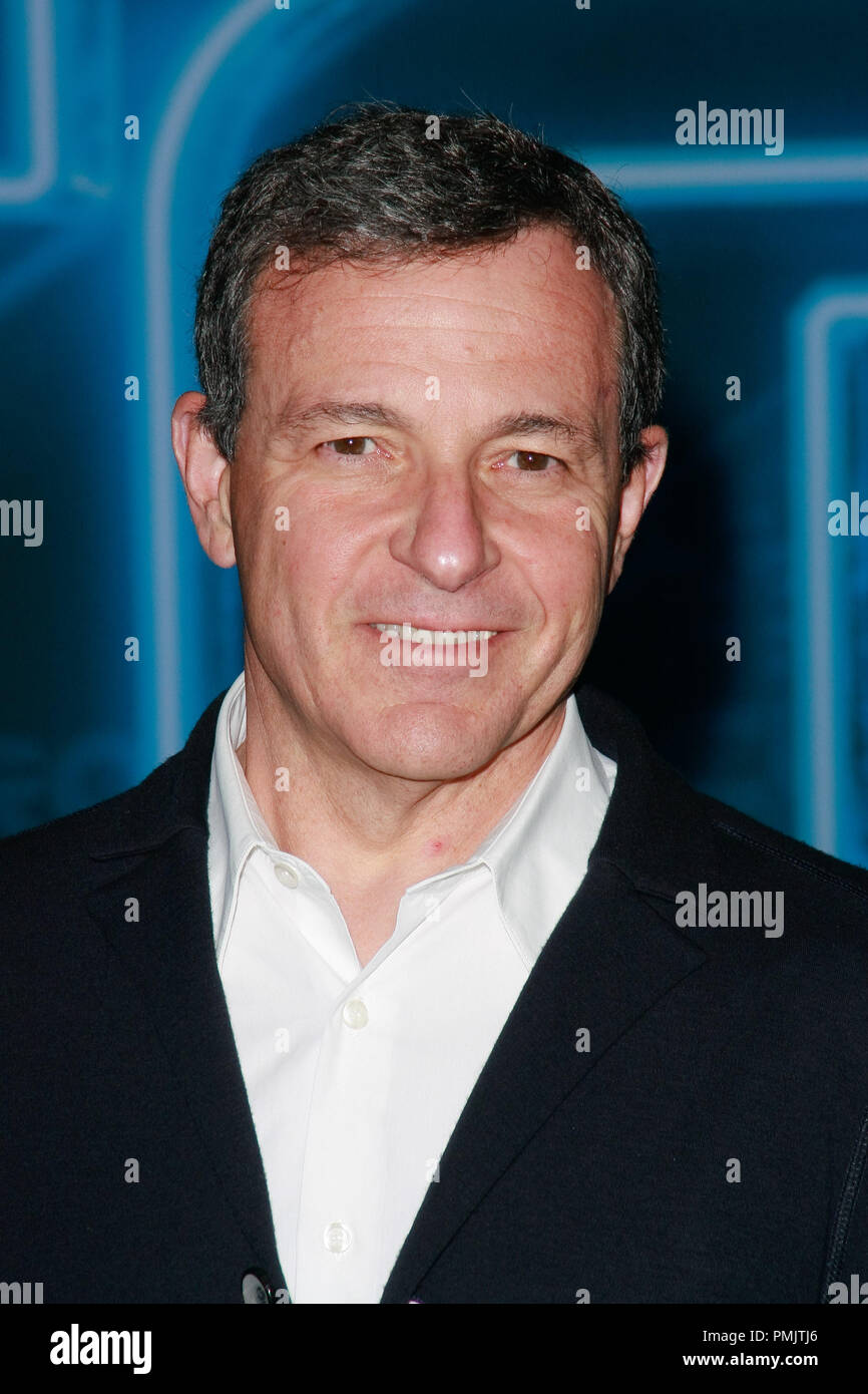 Robert iger tron legacy premiere hi-res stock photography and images ...