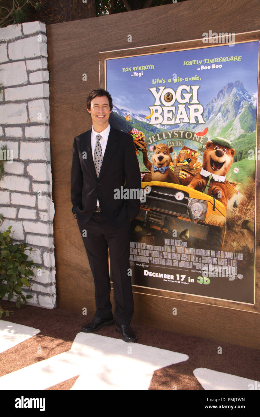 Tim Cavanagh, 12/11/2010, "Yogi Bear" Premiere The Village Theater, Los ...