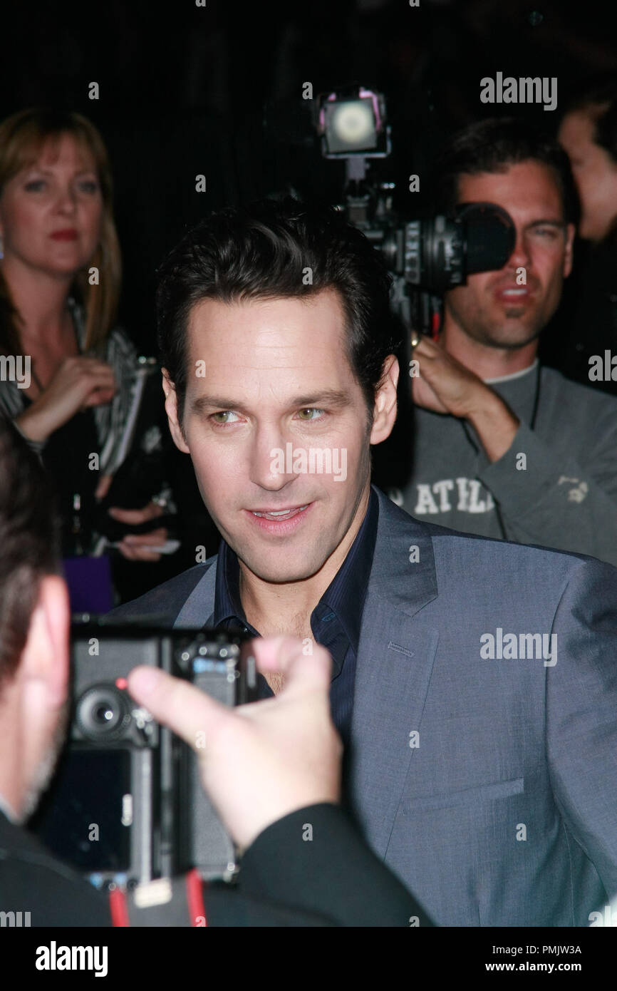 Paul Rudd at the Premiere of Sony Pictures' "How Do You Know". Arrivals ...