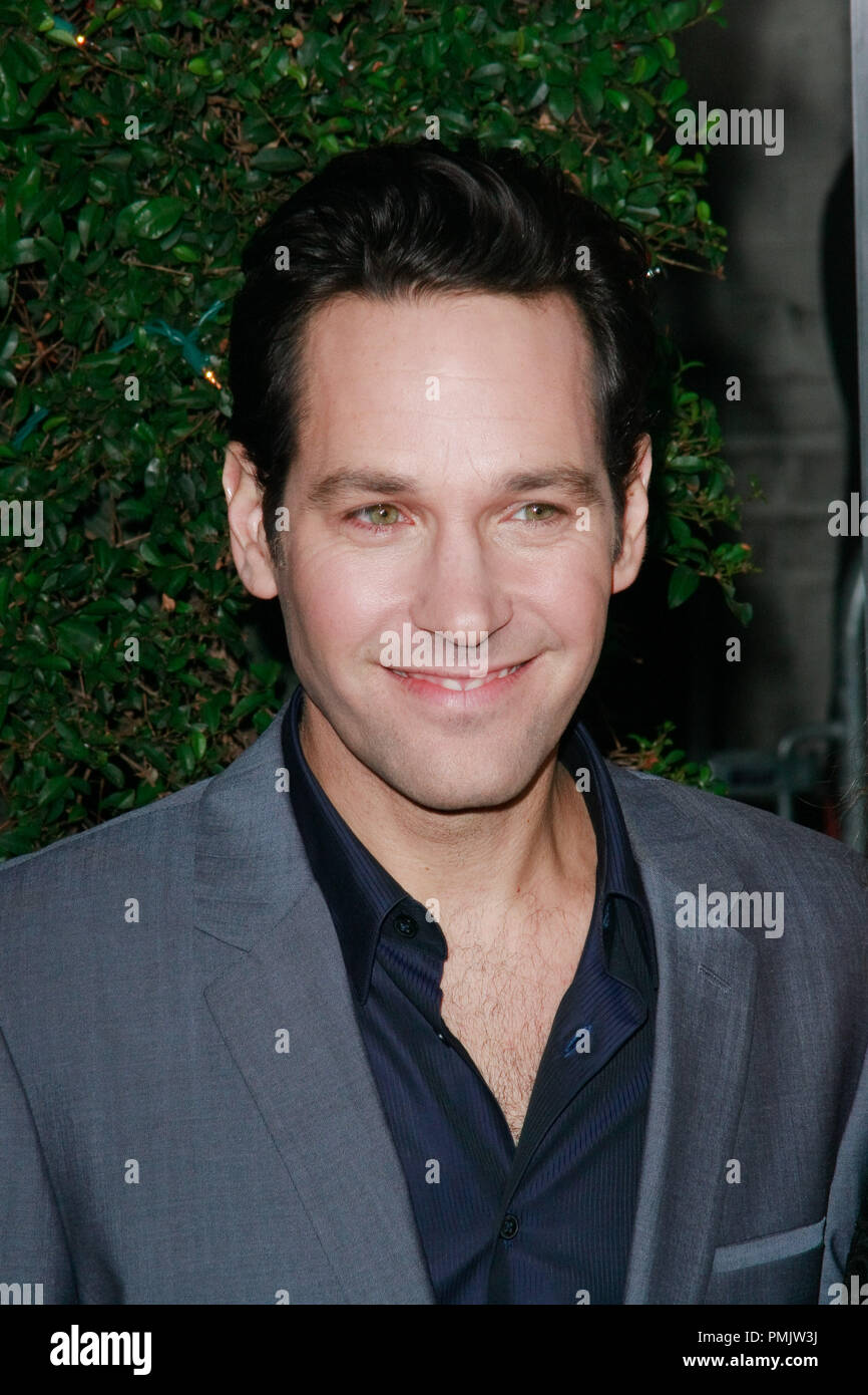 Paul Rudd at the Premiere of Sony Pictures' "How Do You Know". Arrivals ...